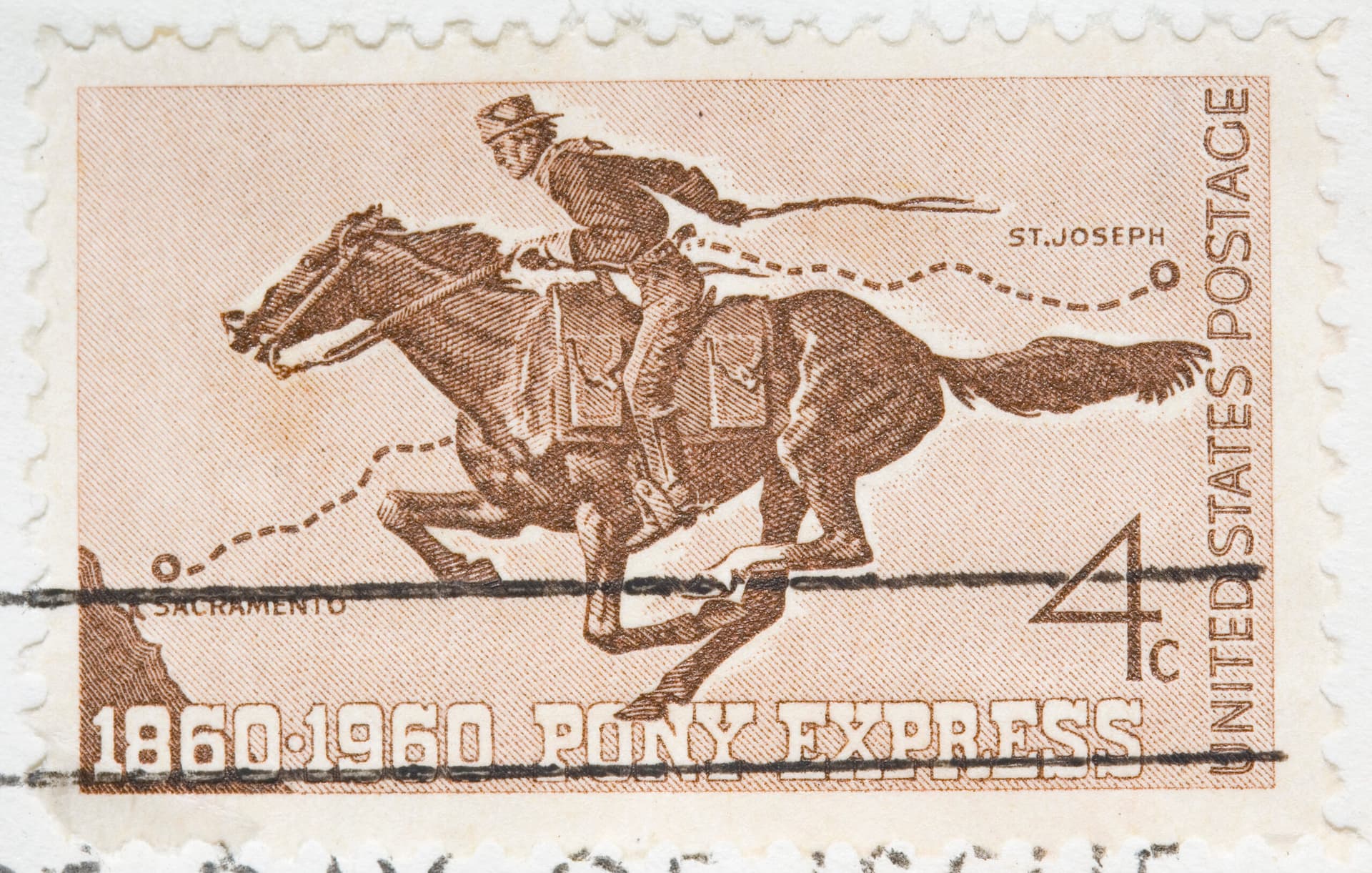 The Launch of the Pony Express