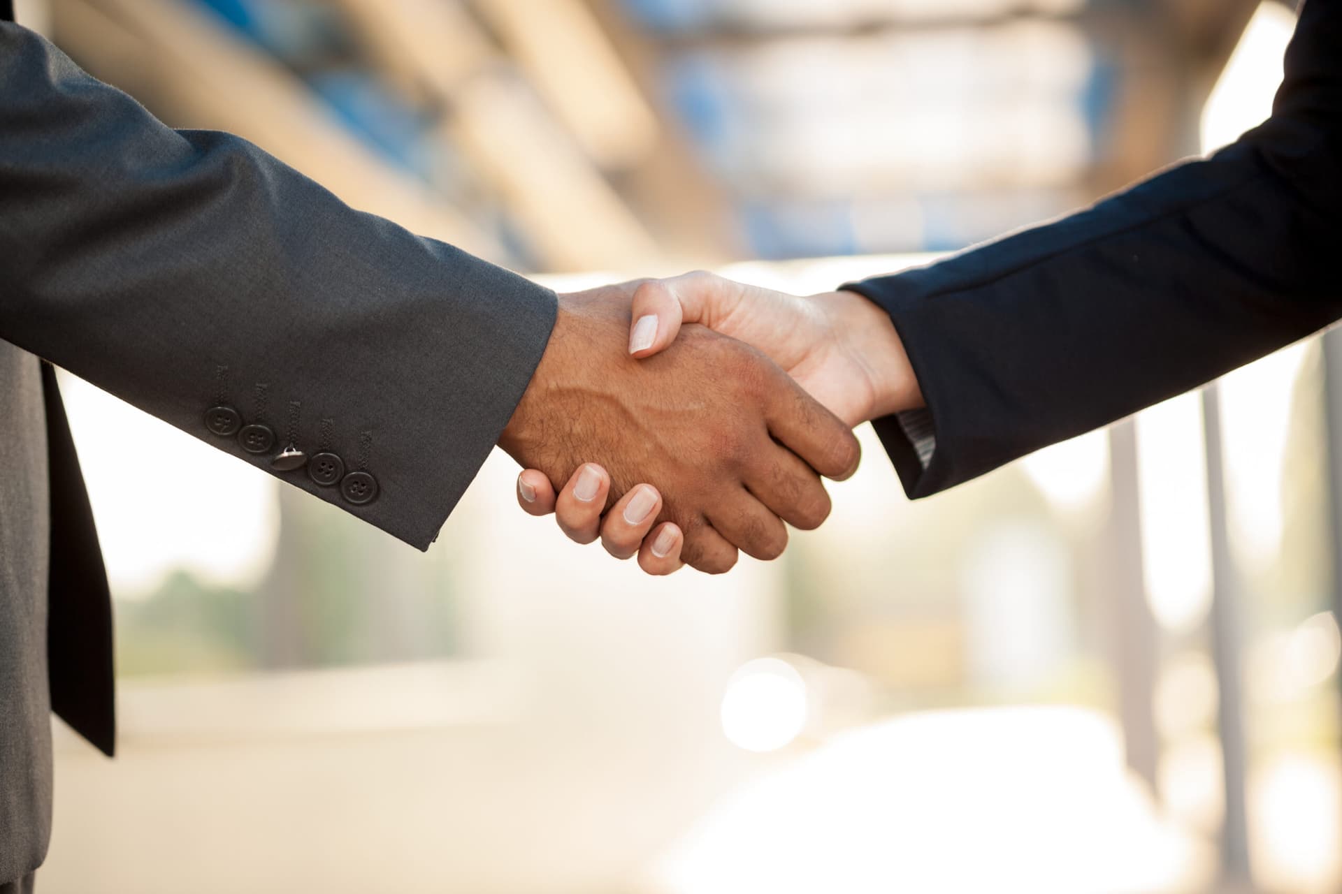 The Origins of Handshakes